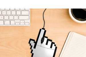 8-Bit Desktop Mice : Pixel Mouse