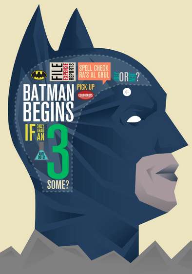 Heroic Thought Graphics : What's Batman Thinking