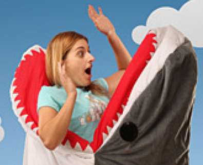 Shark Attack Blankets : Chumbuddy Sleeping Bag