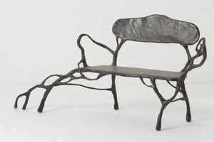Branch-Inspired Benches : twig park bench