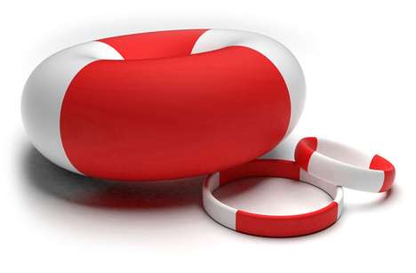 Inflatable Life-Saving Bangles : Self Rescue Bracelet