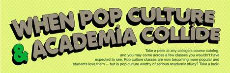 Liberal Academic Argument Graphics : pop culture and academia infographic