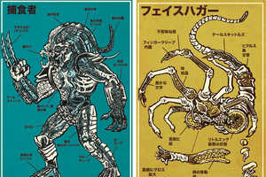 Biological Beast Diagrams : Anatomical Monster Guides