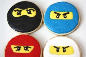 Halloween Ninja Cookies : Lego Ninjago Cookies