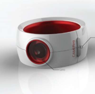 Jeweled Spy Cams : camera ring