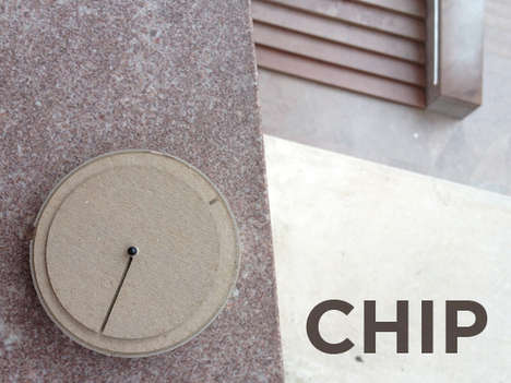 Humble Recycled Time-Tellers : Chip Clock