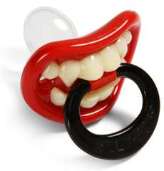 Blood-Sucking Baby Accessories : Lil'Vampire Pacifier