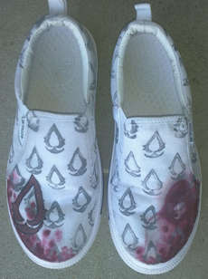 Symbolic Video Game Kicks : Assassins Creed Shoes by Amorous Design
