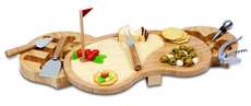 Golf-Themed Food Platters : Sand Trap Cheese Board