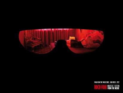 Musician Eyewear Ads : Rock & Folk magazine