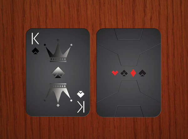 Bomber Jet Playing Cards : stealth playing cards