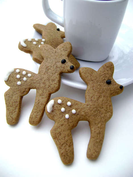 Gingerbread Reindeer Bites : Gingerbread Deer Cookie