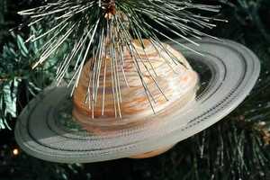 Celestial Holiday Tree Decor : Solar System Christmas Ornaments