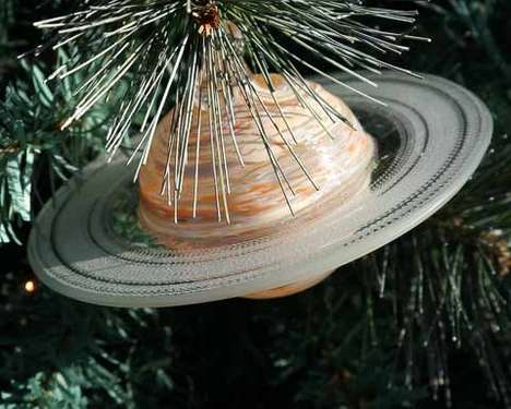 Celestial Holiday Tree Decor : Solar System Christmas Ornaments