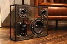 See-Through Sound Systems : Transparent Speaker