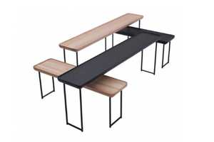 Overlapping Table Arrangements : Torei Table