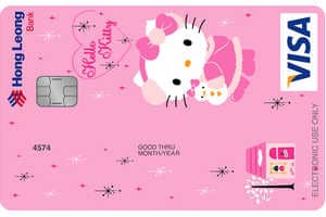Feline Cartoon Currency : Hello Kitty Debit Card
