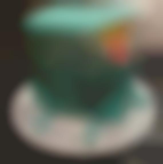 Multi-Colored Cartoon Desserts : adventure time bmo cake