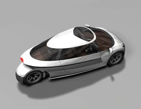 Super Skinny Eco Cars: Space Efficient Vehicles