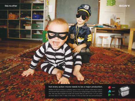 Movie-Inspired Ads: Major Productions With Sony Handycam DVD