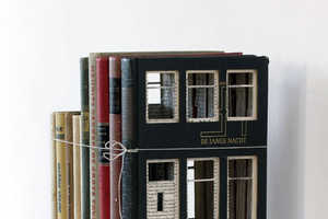 Book-Built House Decor : Book Art