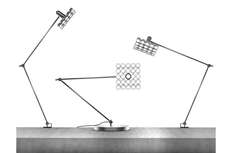 Stadium-Like Lighting : Projector LED Table Lamp