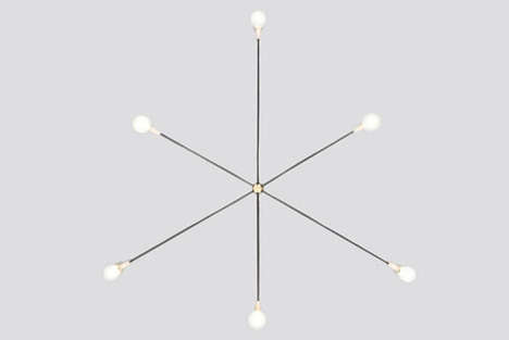 Minimalist Line Lamps : Cord Light Series