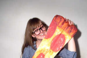 Scrumptious Pizza Scarves : Pizza Scarf