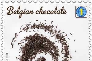 Chocolate-Flavored Postage : chocolate stamps