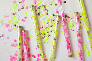 DIY Neon Confetti : DIY Confetti