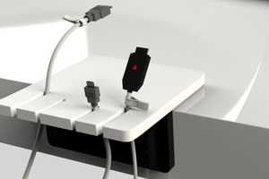 Slotted Cord Catchers : Finger Jack Holder