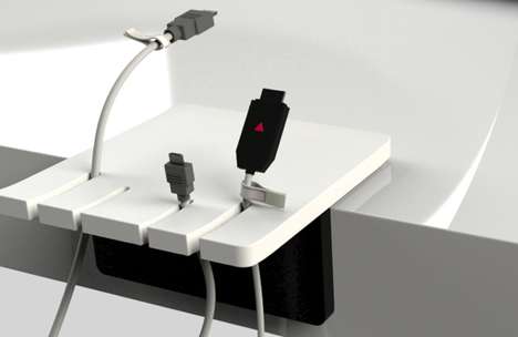 Slotted Cord Catchers : Finger Jack Holder