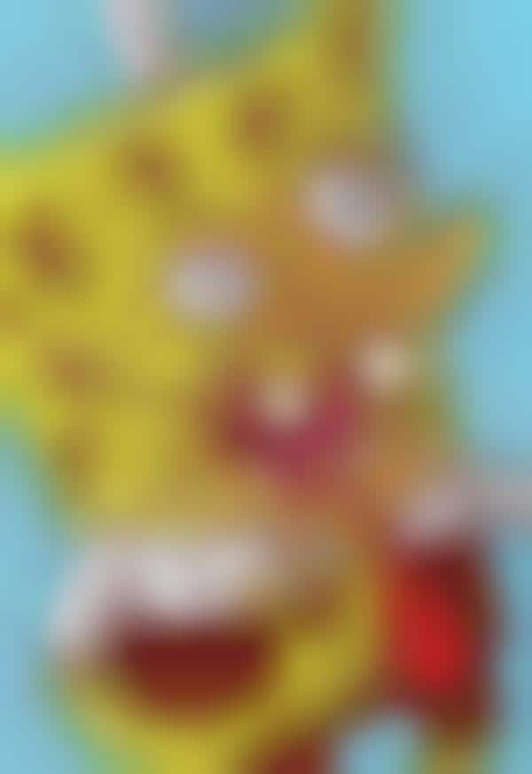 Grotesque Iconic Character Sketches : spongebob drawings