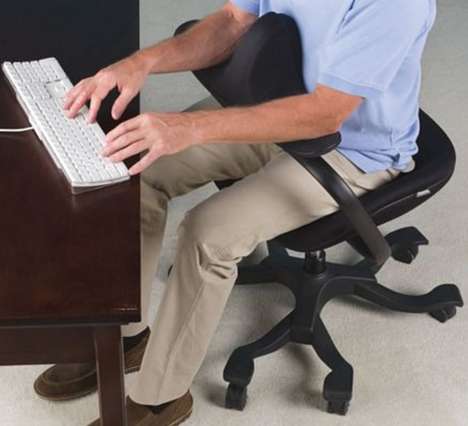 Slouch-Correction Seating : Office Chair Posture