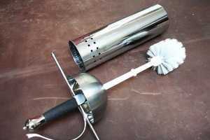 Bathroom Sanitation Swords : novelty toilet brush