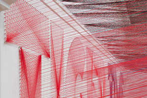 Strung Out Typographic Art : Pae White