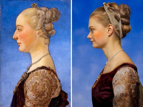 Renaissance Recreation Captures : Classic Portraits