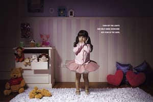 Glow in The Dark Ads: Child Abuse Ads Show Hidden Images