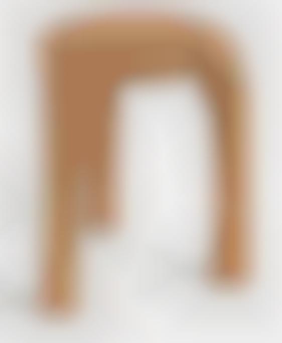 Rough Rawhide Perches : Leather Stool Chair