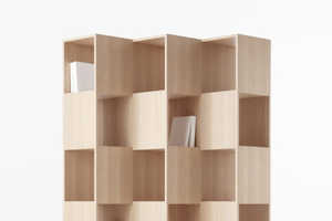 Cubist Storage Systems : Fold Bookcase