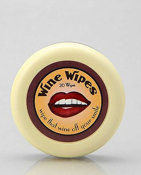 Wine Stain Eradicators : Wine Wipes