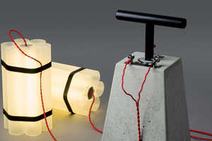 Detonative Lamp Designs : Dynamite Light