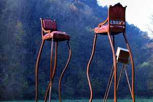 Long-Legged Loungers : Tall Chair