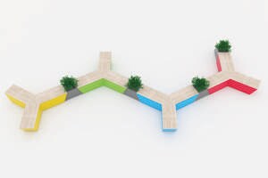 Branched Geometry Seating : Alessandro Di Prisco