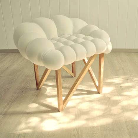 Tufted Cloud Seating : Snöbär Chair
