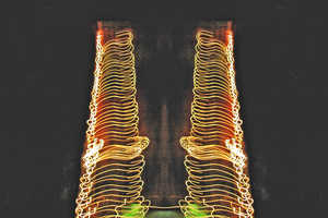 Structural Light Art Photography : Light Photography Architecture