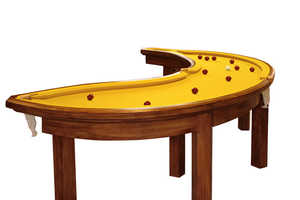 Banana Recreation Tables : Banana Pool Table