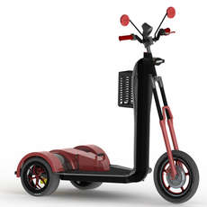 Italian City Car-Inspired Scooters : Tri-GO Scooter
