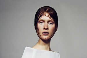 Waif-Like Alabaster Fashion : SOMA Magazine 'White Noise'