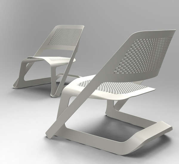 Sleek Sled-Inspired Chairs : sled chair
